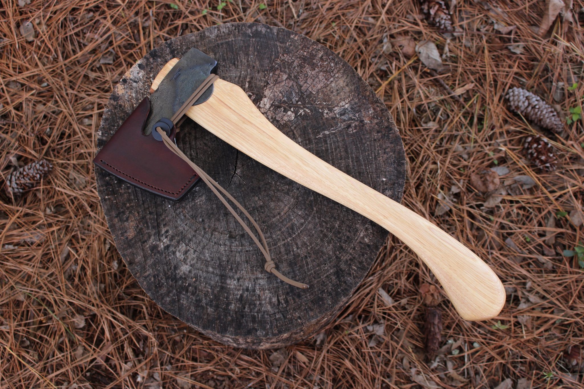 Brett’s Natural Trekker Axe – Wolf Valley Forge