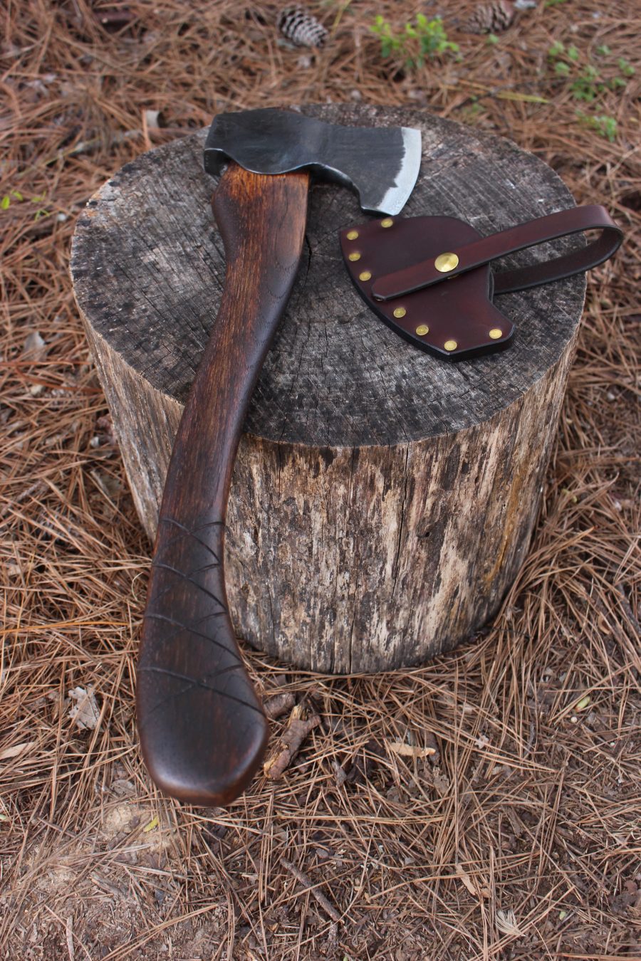 A ProCarver. A Kephart. A Bush Axe. – Wolf Valley Forge